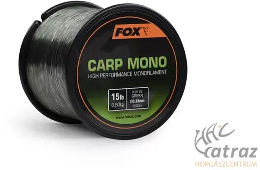 Vásárlás: FOX Carp Mono 15lb 0.33mm 1000m - Fox Monofil Zsinór Horgászzsinór, damil árak ...
