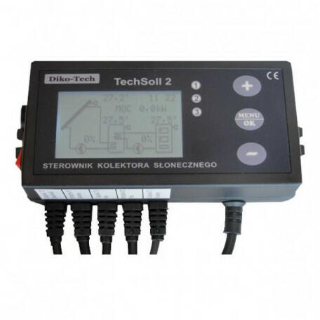 DIKO TECH Controler panouri solare presurizate TECHSOLL 2 (cu 3 senzori ...