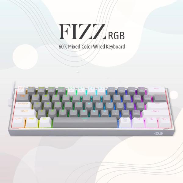 Redragon Fizz K617 RGB (K617-RGB WHITE GRAY) vásárlás, olcsó Redragon ...