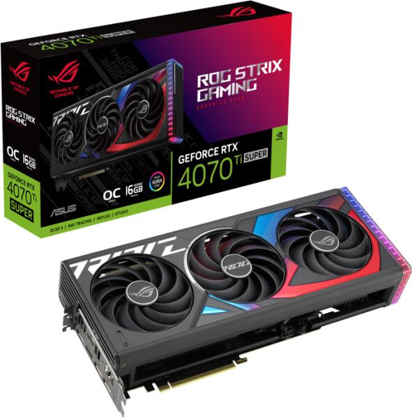 ASUS ROG Strix GeForce RTX 4070 Ti SUPER 16GB GDDR6X 256bit (ROG-STRIX ...