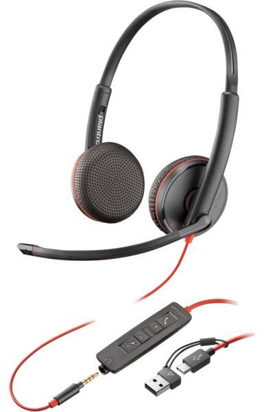 HP Poly Blackwire 3225 USB-C/A (8X229AA) vásárlás, olcsó HP Poly ...