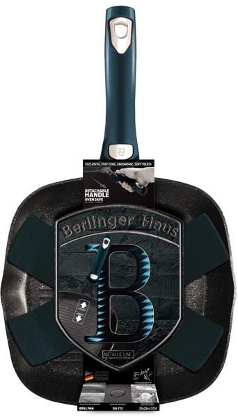 Berlinger Haus Metallic Line Aquamarine Edition Grill 28 cm (BH/7151 ...