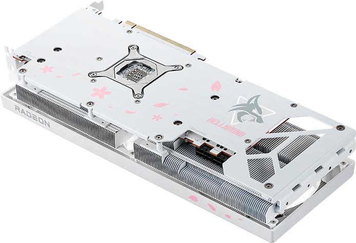 PowerColor Radeon RX 7800 XT Hellhound Sakura OC 16GB GDDR6 (RX7800XT ...