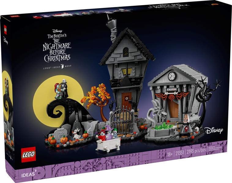 LEGO® Disney™ - Tim Burton's The Nightmare Before Christmas (21351 ...