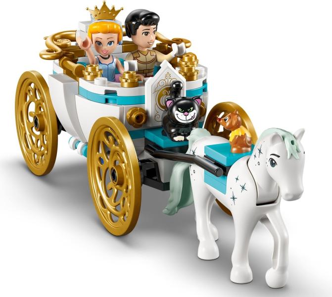 LEGO® Disney Princess™ - Cinderella's Castle & Horse Carriage (43275 ...