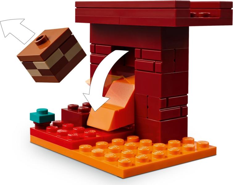 LEGO® Minecraft® - The Nether Lava Battle (21266) (LEGO) - Preturi