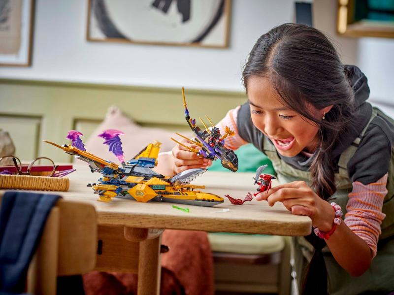 LEGO® NINJAGO® - Ras and Arin's Super Storm Jet (71833) (LEGO) - Preturi