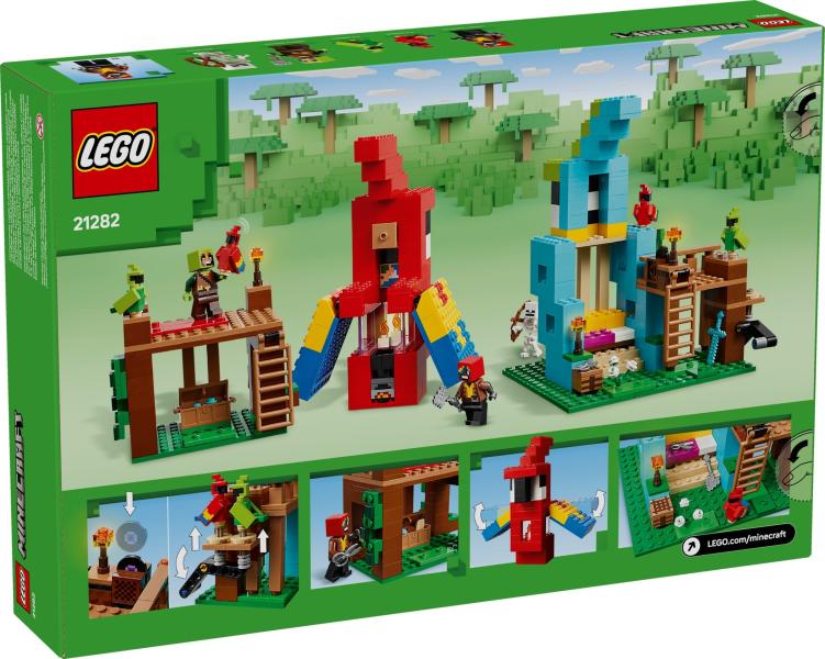 LEGO® Minecraft® - The Parrot Houses (21282) (LEGO) - Preturi