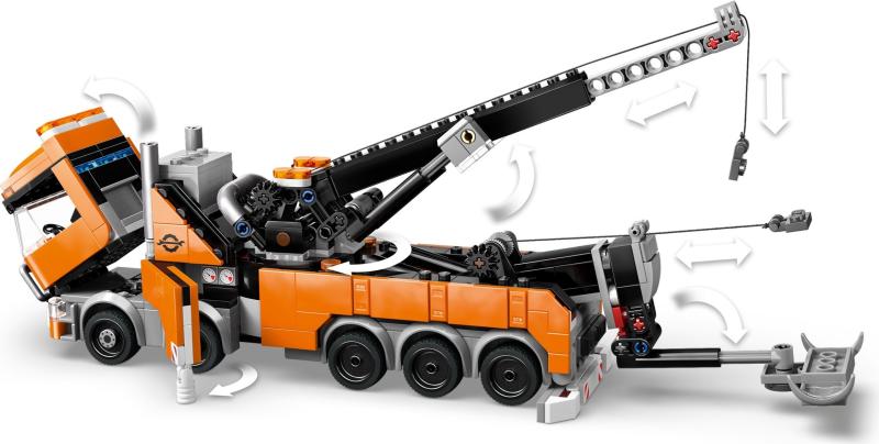 LEGO® City - Heavy-Duty Recovery Tow Truck with Crane (60467) (LEGO ...
