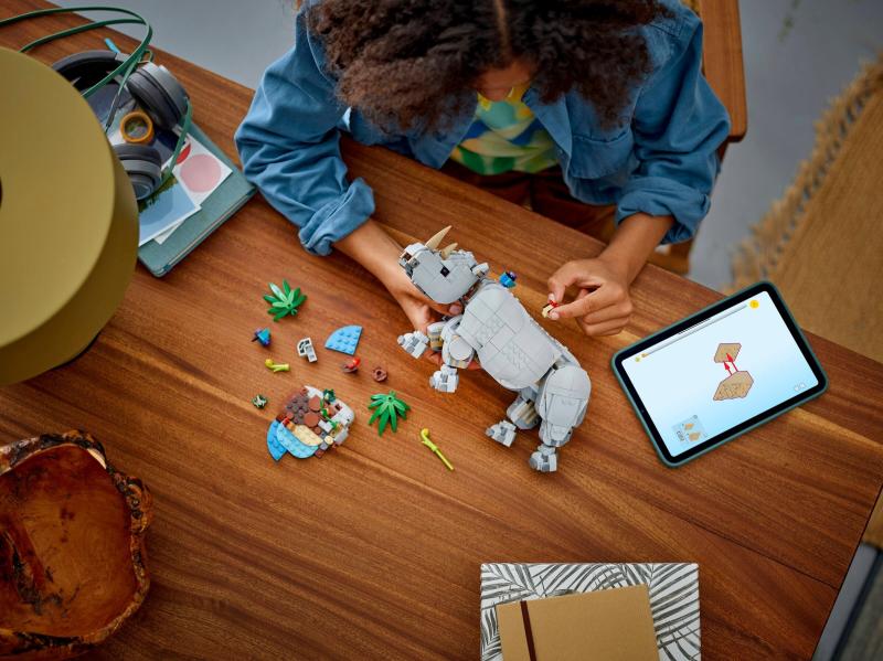 LEGO® Creator 3-in-1 - Wild Animals: Majestic Rhino with Birds (31171 ...