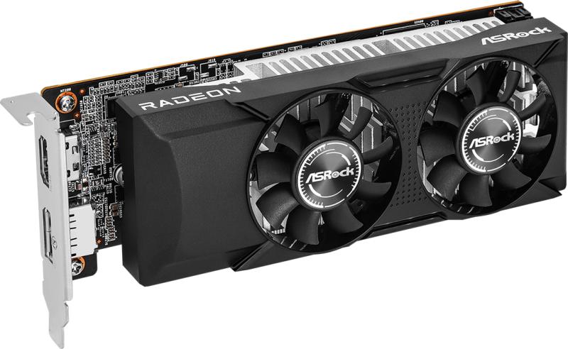 ASRock Radeon RX 550 Low Profile 4GB GDDR5 128bit (RX550 LP 4G) Placa ...