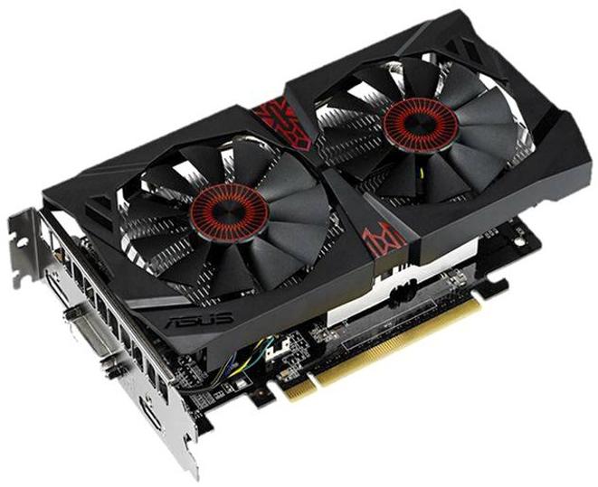 ASUS GeForce GTX 750 Ti 2GB GDDR5 128bit PCIe (STRIX-GTX750TI-OC-2GD5 ...