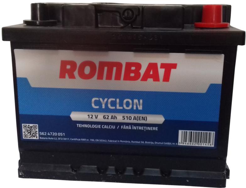 ROMBAT Cyclon L2 62Ah 510A right+ (5624720051) (Acumulator auto) - Preturi