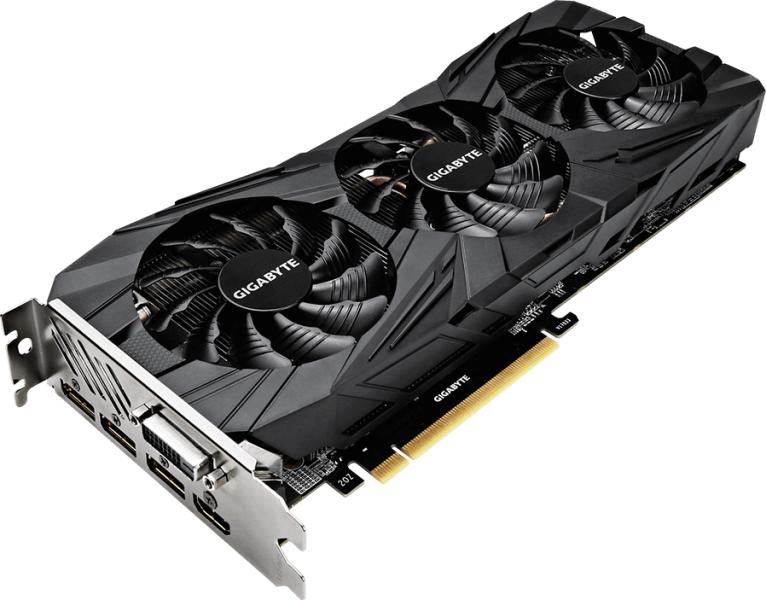 GIGABYTE GeForce GTX 1080 Ti Gaming OC BLACK 11GB GDDR5X 352bit PCIe ...