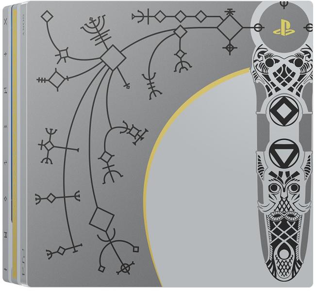 Sony PlayStation 4 Pro 1TB (PS4 Pro 1TB) God of War Limited Edition ...