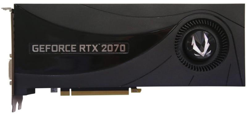 ZOTAC GeForce RTX 2070 Blower 8GB GDDR6 (ZT-T20700A-10P) Видео карти ...