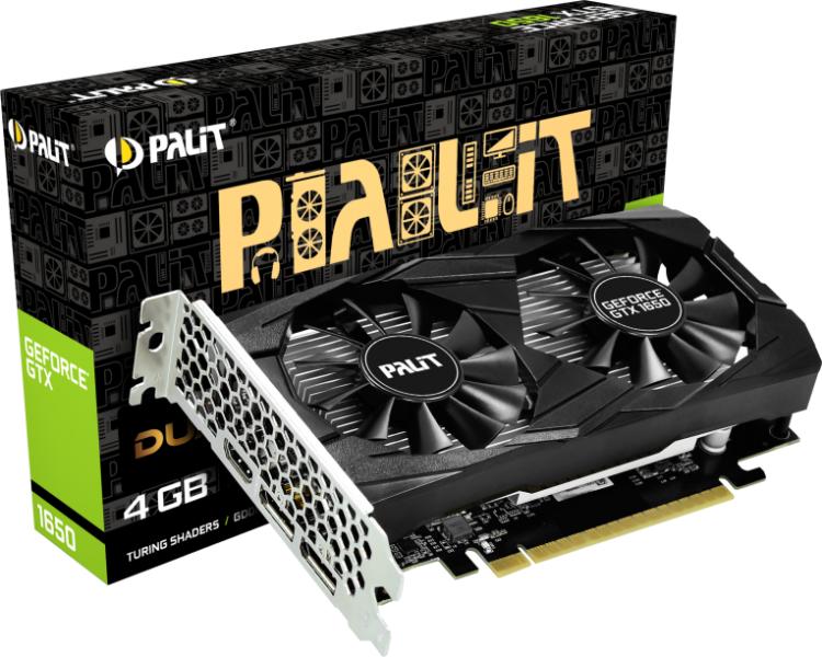 Palit GeForce GTX 1650 DUAL 4GB GDDR5 128bit (NE5165001BG1-1171D) Видео ...