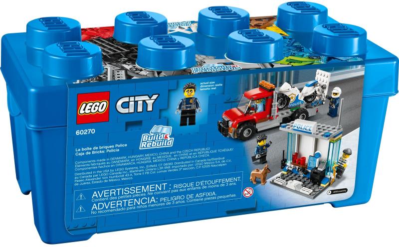 Vásárlás: LEGO® City - Rendőrségi elemtartó doboz (60270) LEGO árak összehasonlítása, City ...