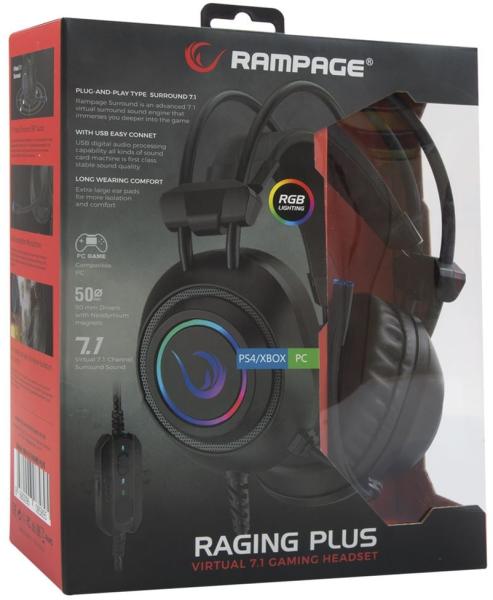 Rampage RM-K19 RAGING PLUS 7.1 USB (32915) vásárlás, olcsó Rampage RM-K19 RAGING PLUS 7.1 USB ...