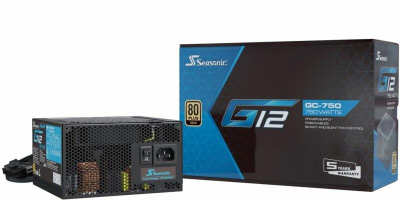 Seasonic G12 GC 750W 80 PLUS Gold (G12-GC-750) vásárlás, olcsó ...