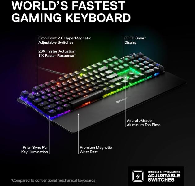 SteelSeries Apex Pro UK (64634) vásárlás, olcsó SteelSeries Apex Pro UK ...