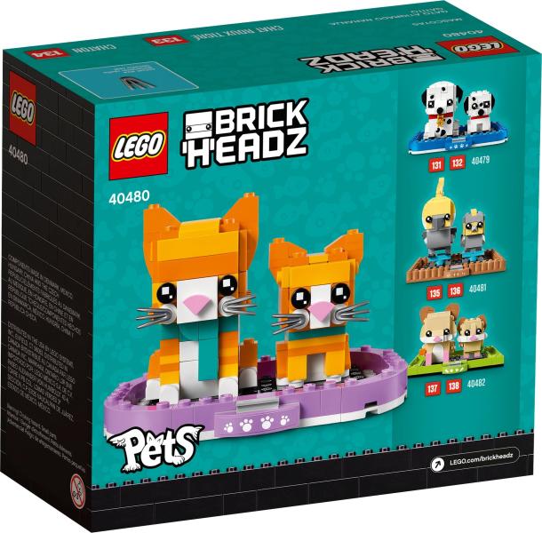 Vásárlás: LEGO® Brickheadz Vörös macska (40480) LEGO árak ...
