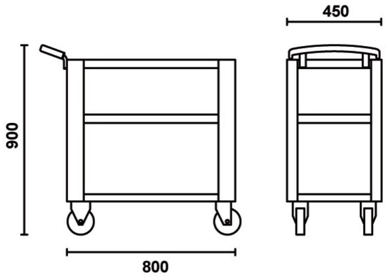Beta C51 051000001 (Dulap pentru scule, dulap mobil pentru scule) - Preturi