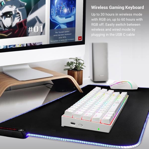 Redragon Anubis RGB (K539W-RGB_BR) Tastatura - Preturi