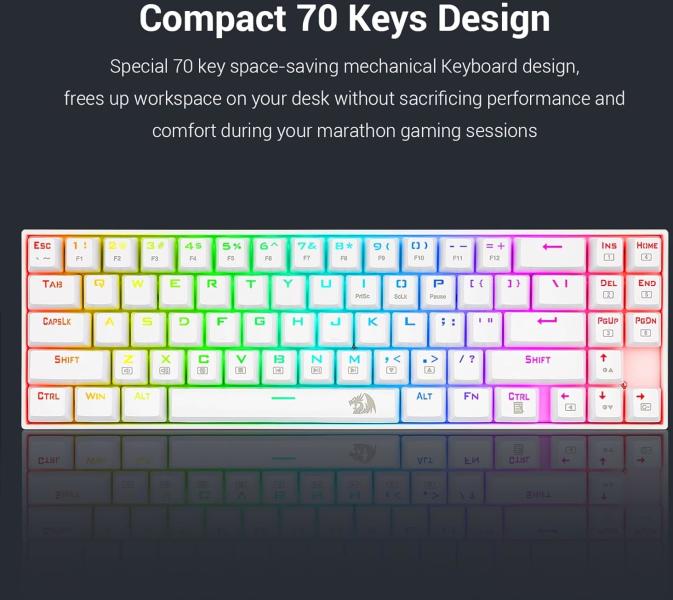 Redragon Anubis RGB (K539W-RGB_BR) Tastatura - Preturi
