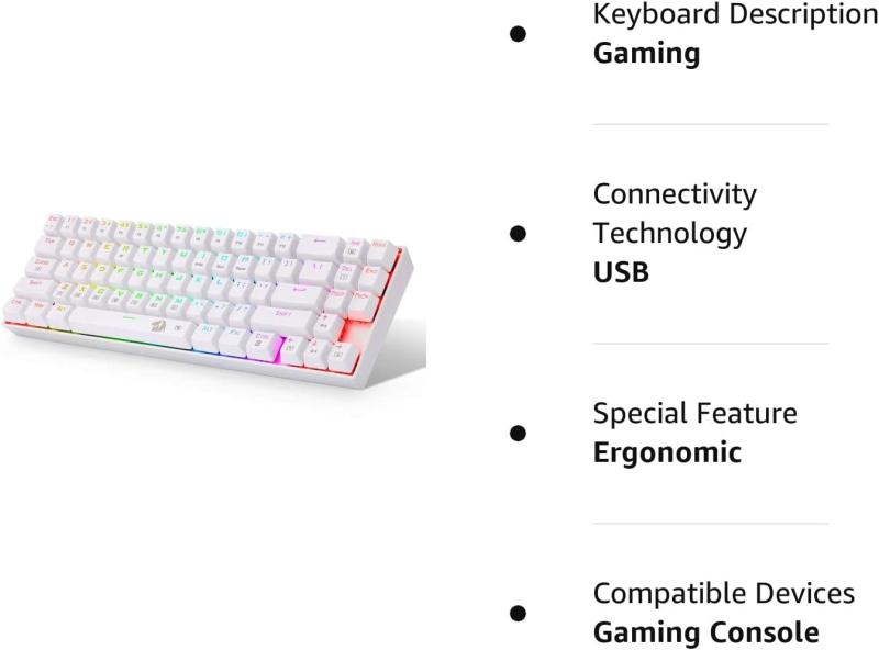 Redragon Anubis RGB (K539W-RGB_BR) Tastatura - Preturi