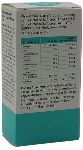 Vásárlás: BioGaia Pharax étrendkiegészítő csepp 5 ml Táplálékkiegészítő ...