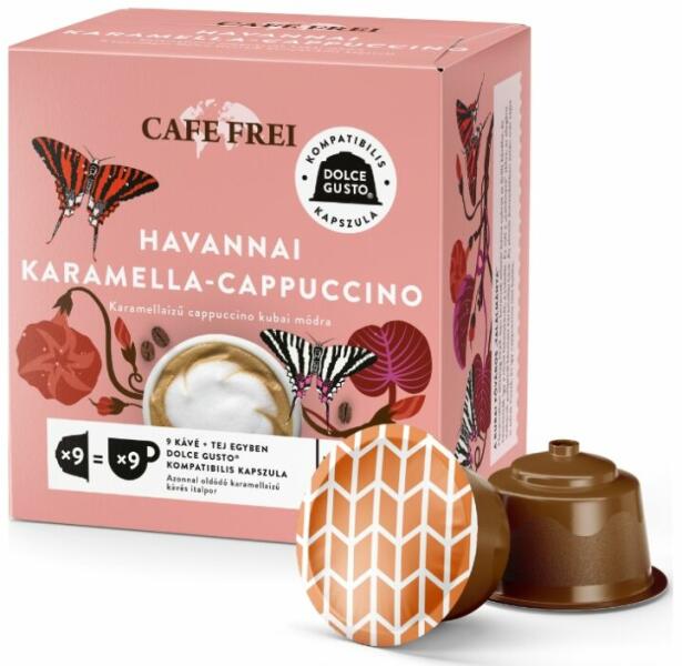 Cafe Frei Havana caramel-cappuccino Dolce Gusto (9) (Poduri cafea ...