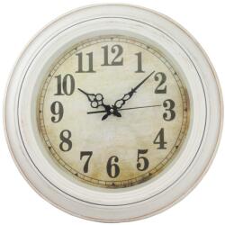 Ceas de perete vintage - ramă albă (WZ2555) (Ceas de perete) - Preturi