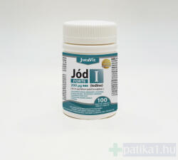 Vásárlás: JutaVit Jód Forte 200mcg tabletta 100 db Táplálékkiegészítő ...