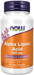 Vásárlás: NOW Alfa-liponsav 100 mg kapszula 60 db Táplálékkiegészítő ...