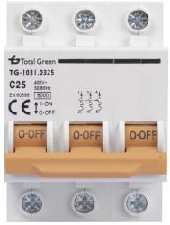 Total Green Intrerupator Automat 25A Tripolar (EL0004101) (Siguranta ...