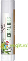 Wooden Spoon Balsam de Buze Herbal Kiss Bio 4.3ml (Crema de fata) - Preturi