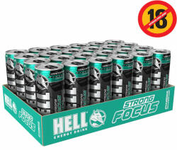 Hell Bautura energizanta Hell Energy Drink Focus, doza, 24 x 250 ml ...