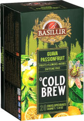 BASILUR Cold Brew Guava Passion Fruit 20 plicuri (Ceai, ceai de plante ...