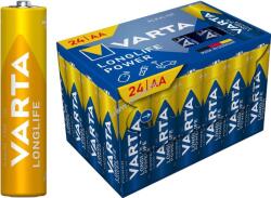 Vásárlás: VARTA Longlife LR03/AAA (Micro) elem 1, 5V 24db/csomag alkáli ...