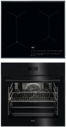 AEG Pachet incorporabil AEG - Cuptor electric BSE788380B SteamBoost, Wi ...