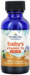 Nordic Naturals Vitamina D3 pentru copii 400 UI - Baby's Vitamin D3 400 ...