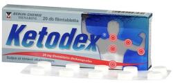 Vásárlás: Ketodex 25 Mg Filmtabletta 20X Táplálékkiegészítő árak ...