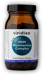 Viridian MSM Glucozamină Complex 90 capsule (Supliment pentru protectia incheieturilor) - Preturi
