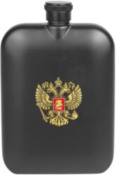 TifanTEX Butelcă neagră cu emblemă rusească aurie (Butelcă cu simbol ...