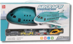 Set Avion de Transport cu Mașini - Jucărie pentru Copii (Masinute ...