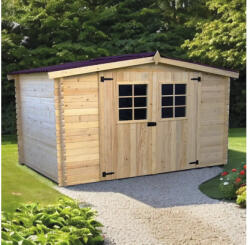 Habrita Căsuță de grădină HABRITA fără podea lemn masiv rășinoase ...