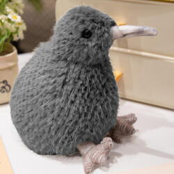 LEAN Toys Jucărie de pluș Kiwi Bird Mascot Gri 21cm (13844) - pcone ...