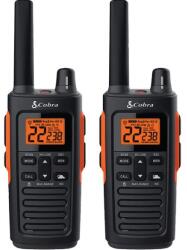 Cobra Pachet de 2 statii walkie-talkie rezistente la stropire, Cobra ...