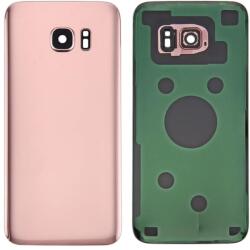 Capac spate (capac baterie) Samsung Galaxy S7 Edge roz (aur roz) (Husa ...